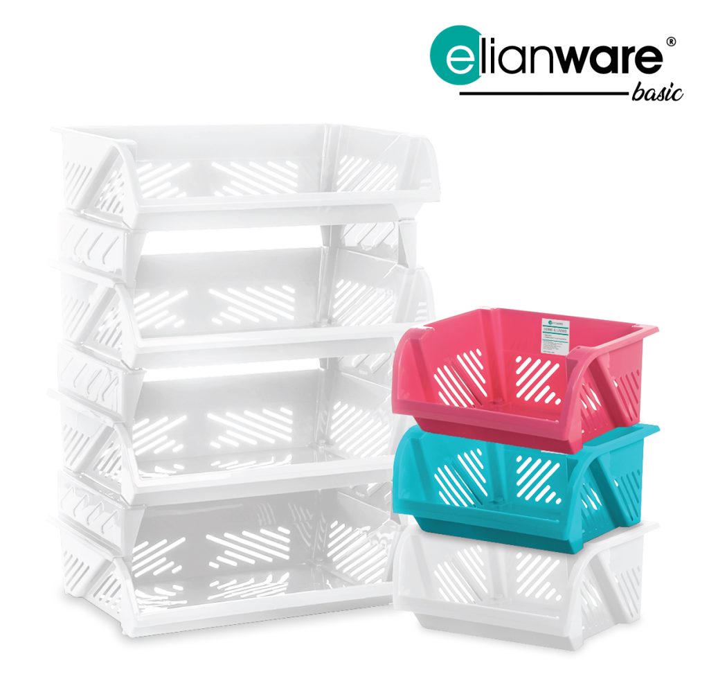 ELIANWARE 1 Level Stackable Multi-Purpose Rack,Standee Space-Saving ...