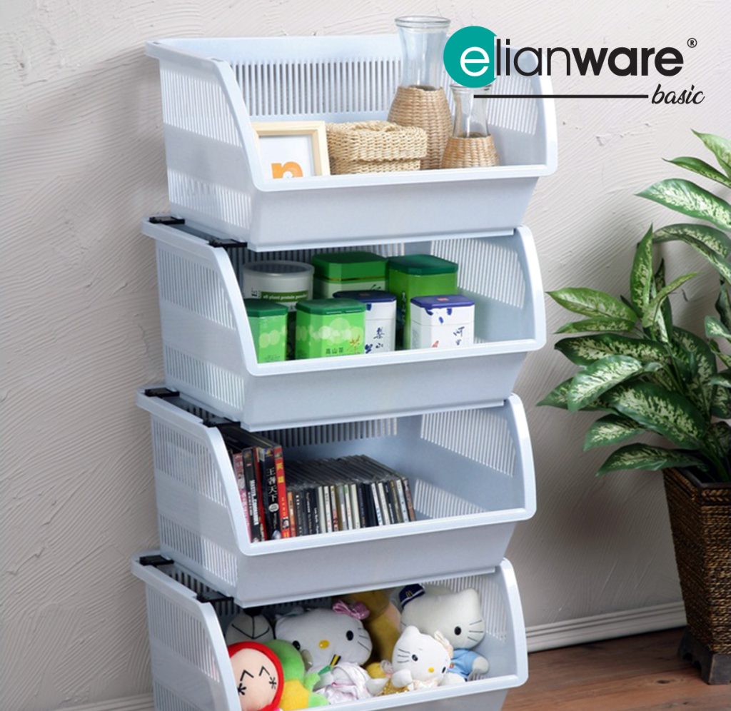 ELIANWARE 1 Level Stackable Multi-Purpose Rack,Standee Space-Saving ...