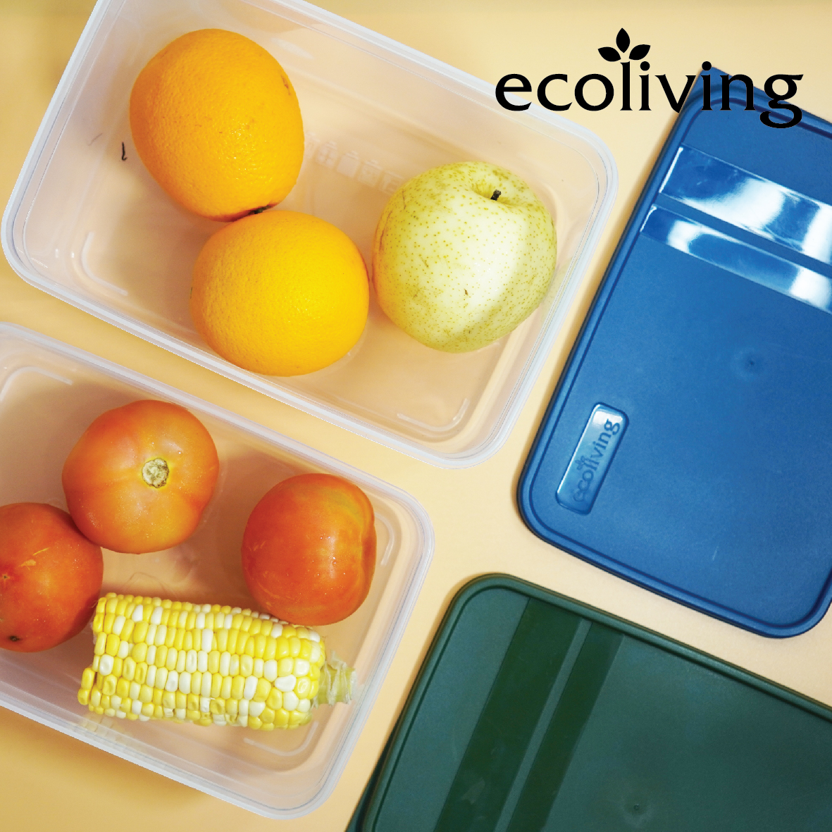 ECO LIVING OFFER PACK 1.9/2.9/4.8L Rect.AirTight Freezer ECO Smart ...