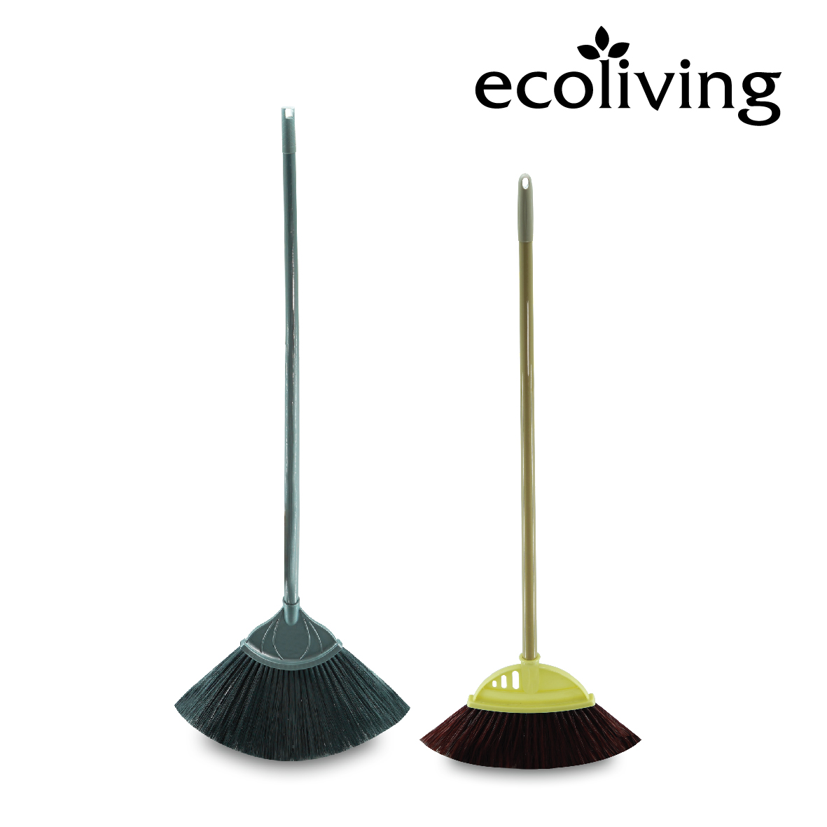 ECO LIVING CARTON DEAL 24Pcs/Pack Nylon Soft Brush Broom W/Hanging Hole ...