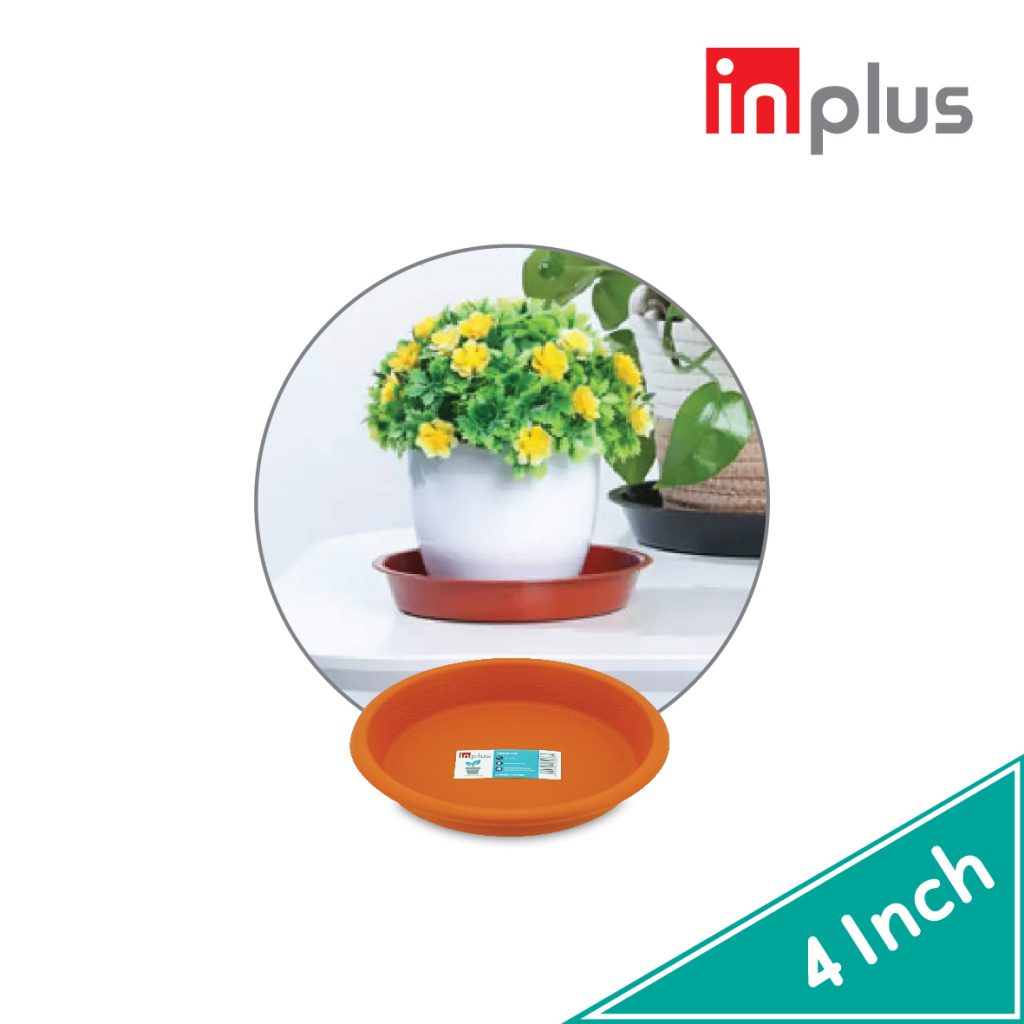 INPLUS 4/4.2/5/6/7 Inch Round Small Flower Pot Tray, Dulang Kecil, Pasu ...